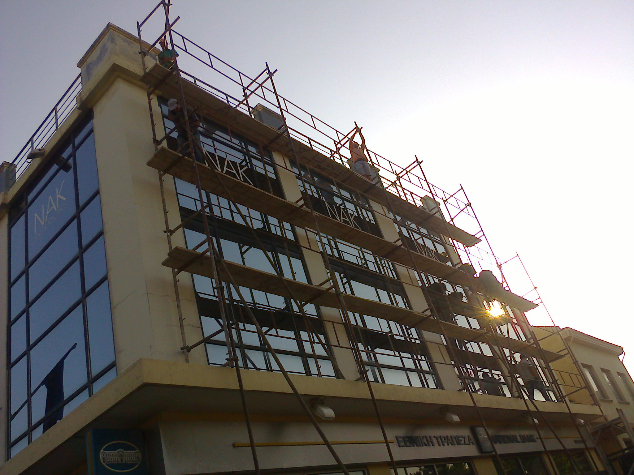 Εξωτερικές σκαλωσιές | Σκαλωσιές Χόρμπας | Σκαλωσιες Πατρα