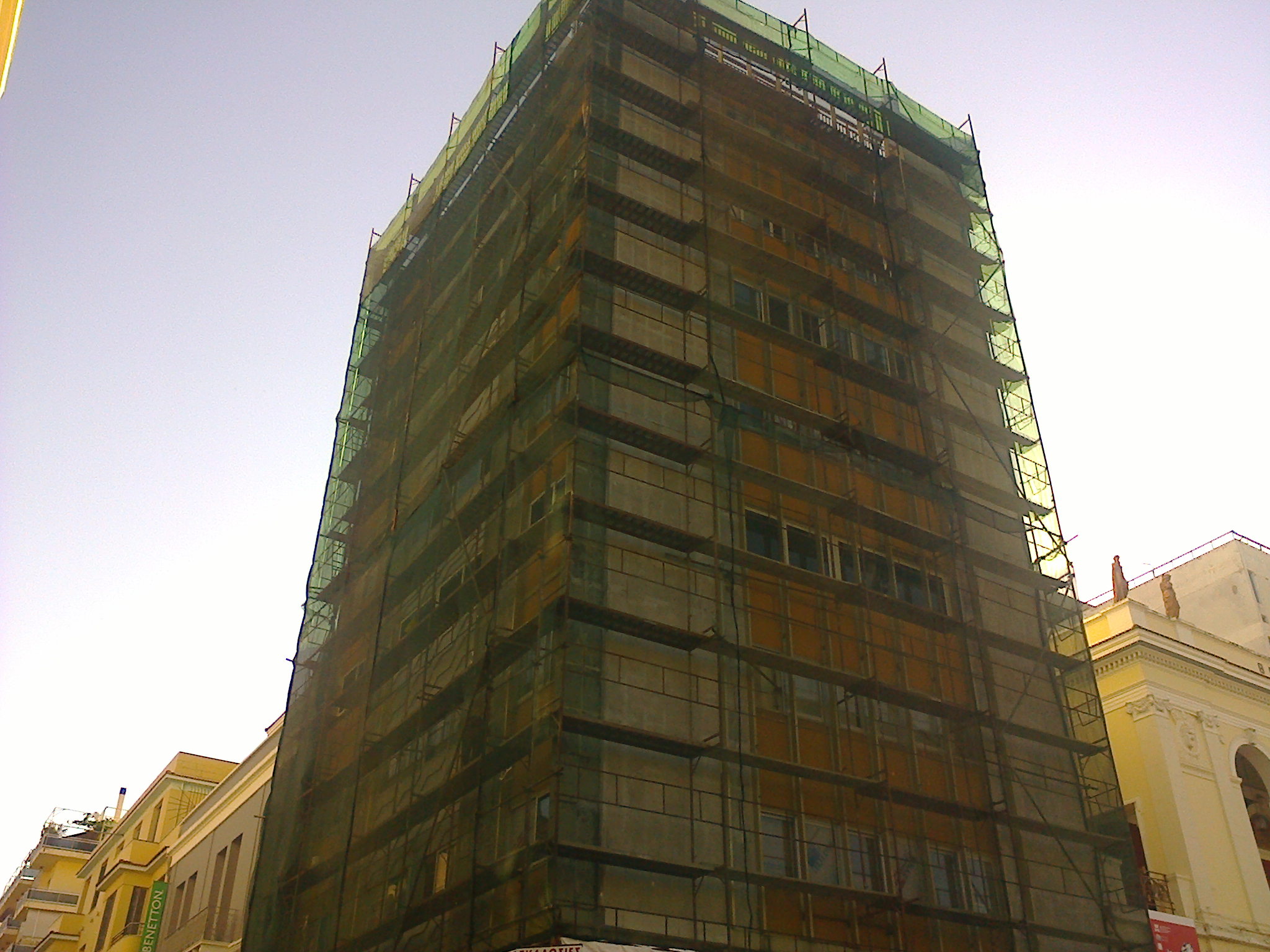 Εξωτερικές σκαλωσιές | Σκαλωσιές Χόρμπας | Σκαλωσιες Πατρα