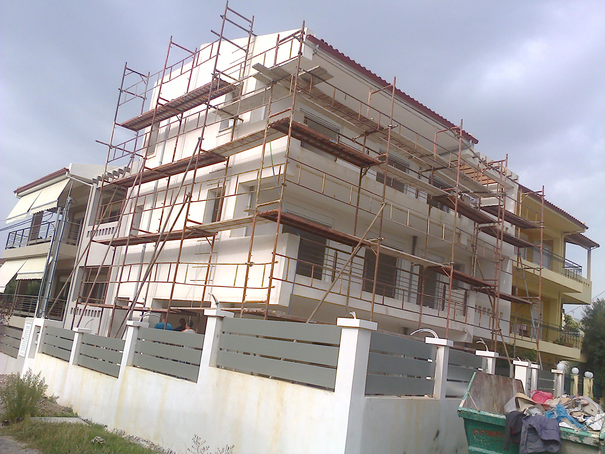 Εξωτερικές σκαλωσιές | Σκαλωσιές Χόρμπας | Σκαλωσιες Πατρα