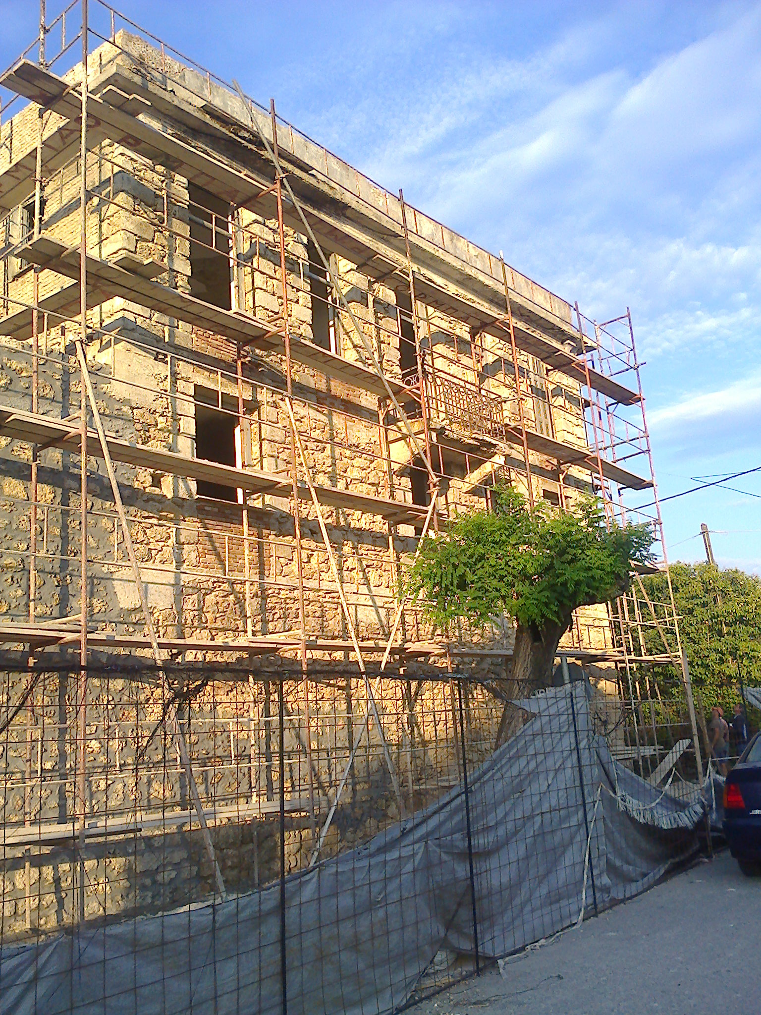 Εξωτερικές σκαλωσιές | Σκαλωσιές Χόρμπας | Σκαλωσιες Πατρα